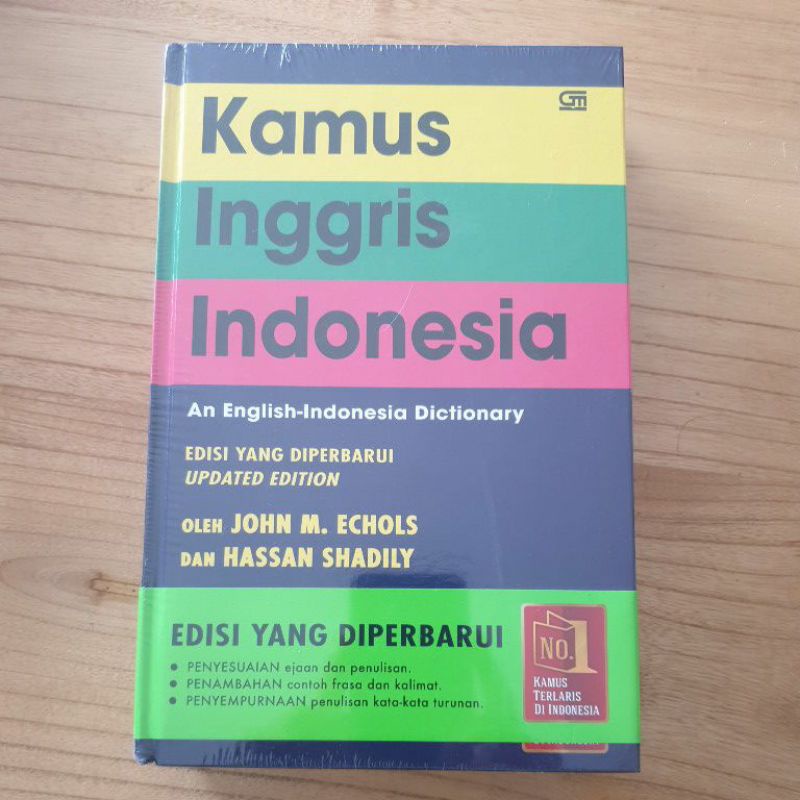 Jual Kamus Inggris Indonesia John Echols Hassan Shadily Gramedia Original | Shopee Indonesia