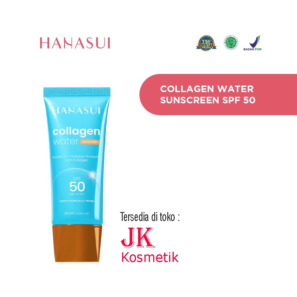 Jual Hanasui Sunscreen Collagen Water - Sunblok | Shopee Indonesia