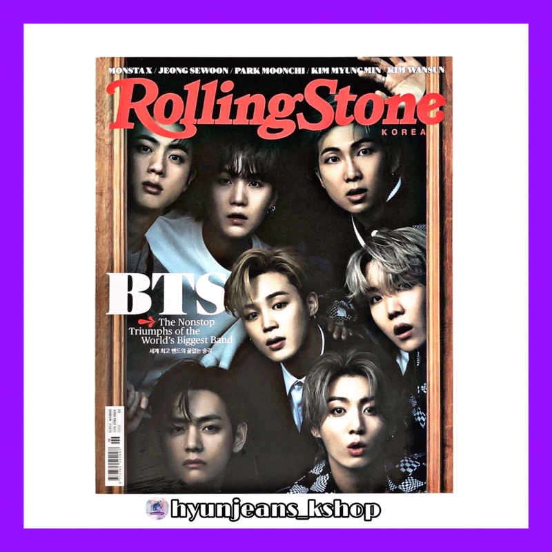 Jual [READY STOCK] BTS : ROLLING STONE Korea Issue #2 Korean / English ...