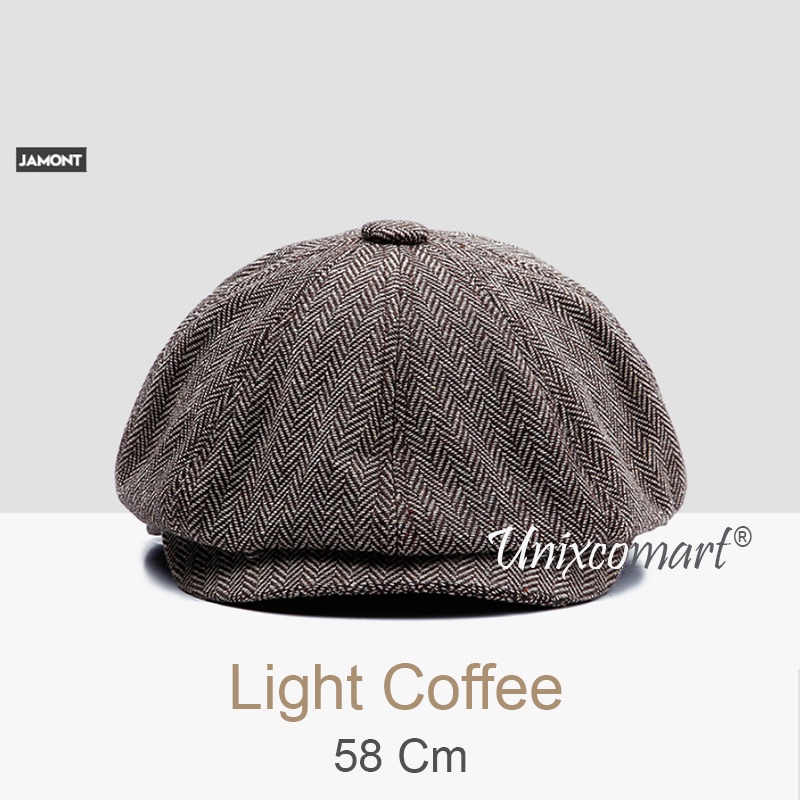 Jual Topi Baret DEAN Jamont Style Newsboy Flat Beret Hat Pelukis Patino ...