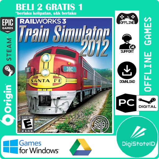 Jual Railworks 3 Train Simulator 2012 - Game PC | Shopee Indonesia