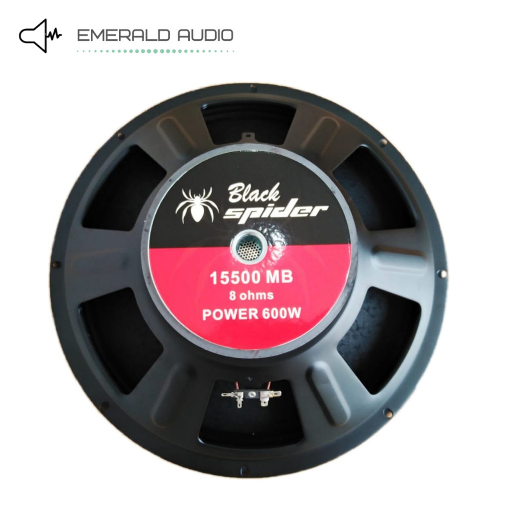 Jual Speaker 15 inch 15 in 600 wattSpeker Black Spider 15500 mb midlow ...