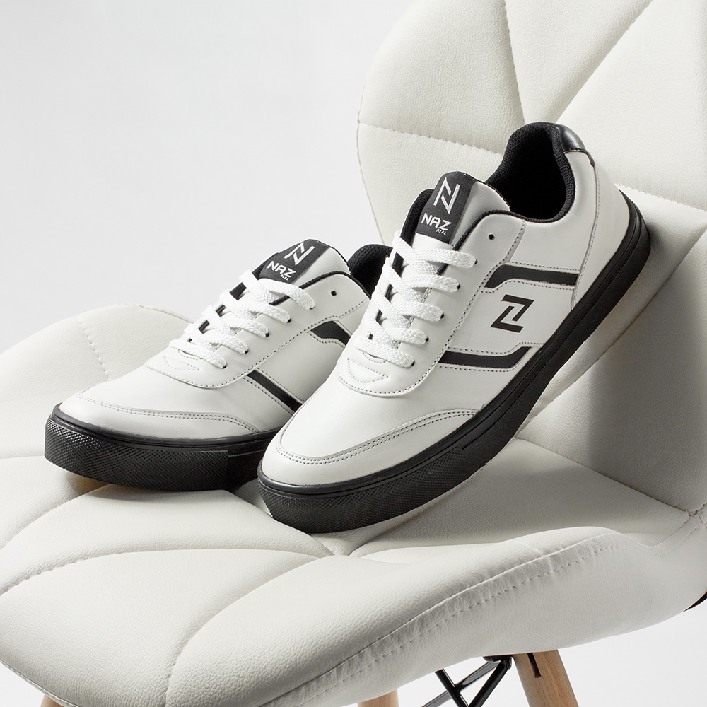 Jual NICHOLAS - Sepatu Sneakers Pria Putih Casual Shoes Distro Sneaker ...