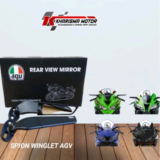 Jual SPION WINGLET AGV | Shopee Indonesia