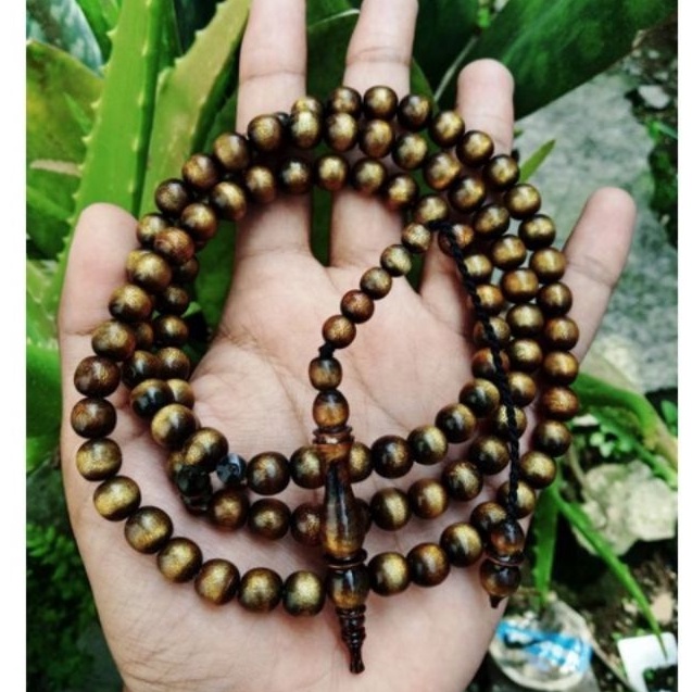 Jual TASBIH YUSER AKAR BAHAR TALI ARUS SERAT EMAS SIZE 5MM,6MM,7MM,8MM ...