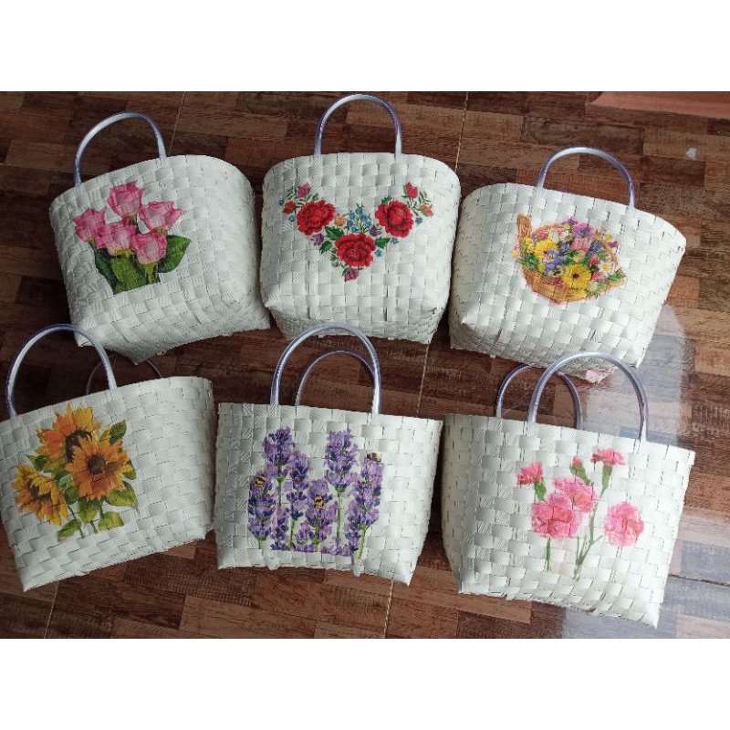 Jual tas anyam deco mini, tas cantik, tas wanita, tas souvenir, tas ...