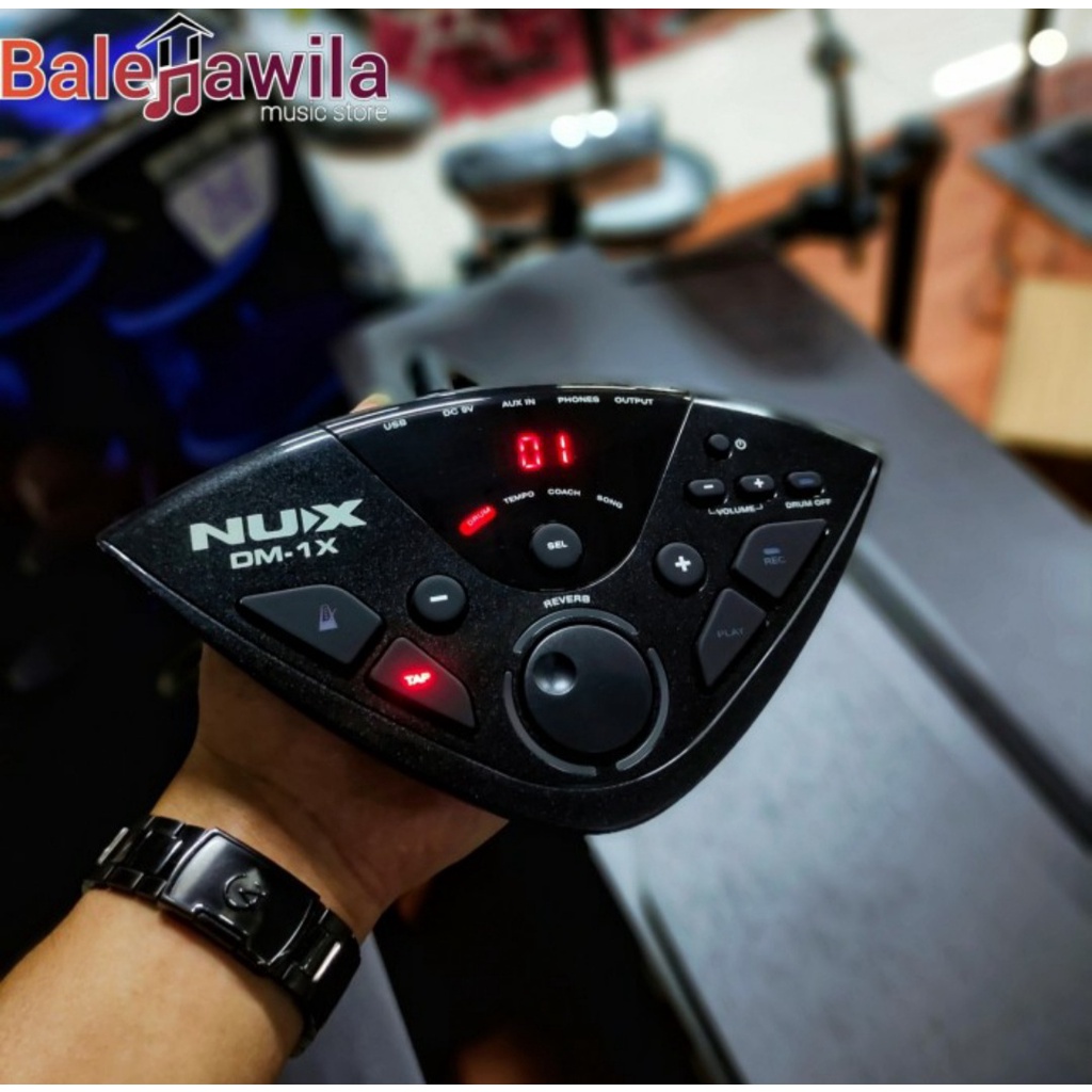 Jual Modul drum elektrik Digital Drum Module Electric drum NUX DM210 ...