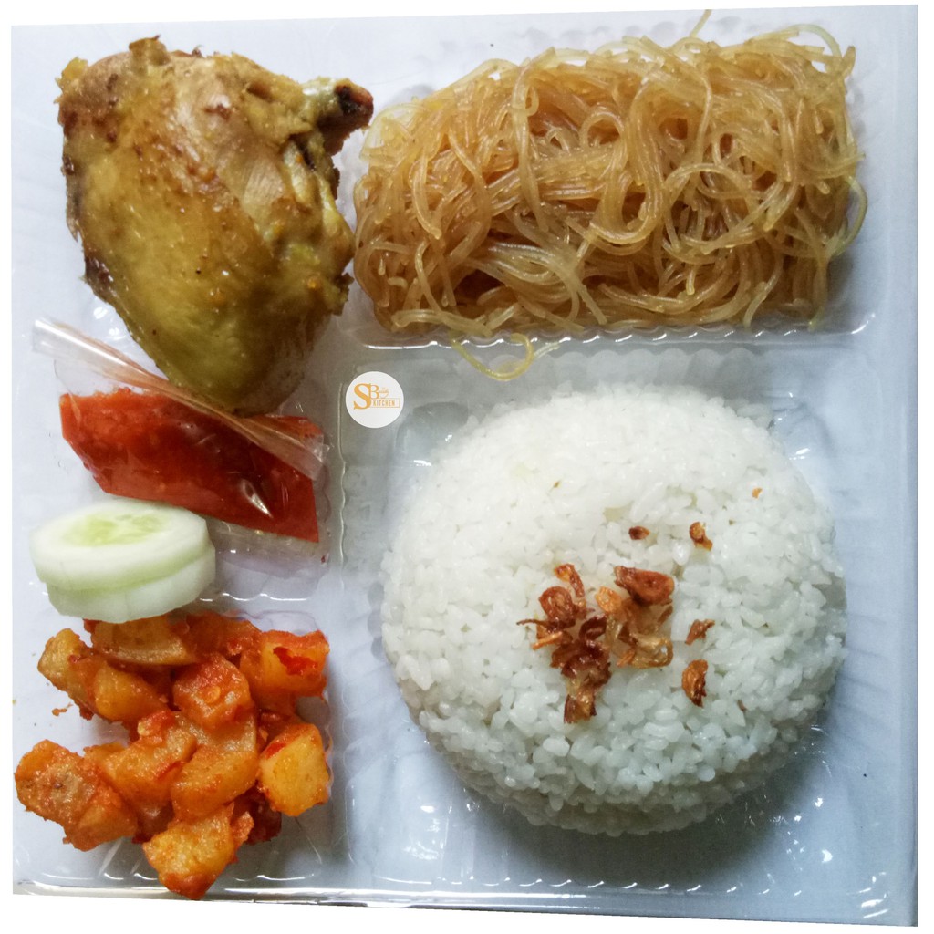 Jual PAKET NASI UDUK KOTAK AYAM B | Shopee Indonesia