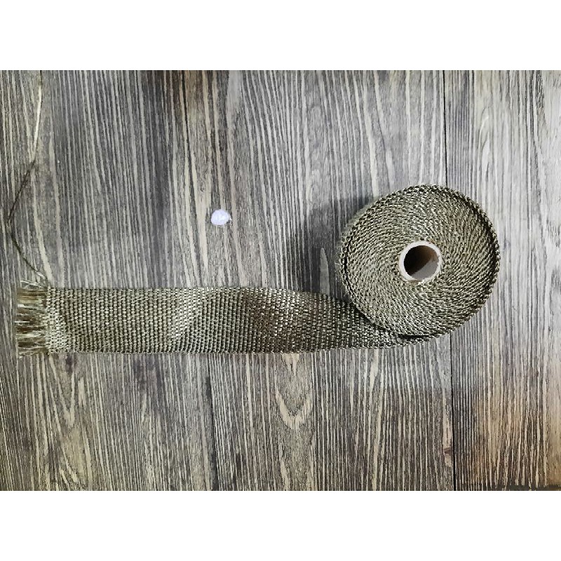 Jual Exhaust Warp/Peredam Panas Knalpot Titanium Per Meter | Shopee ...