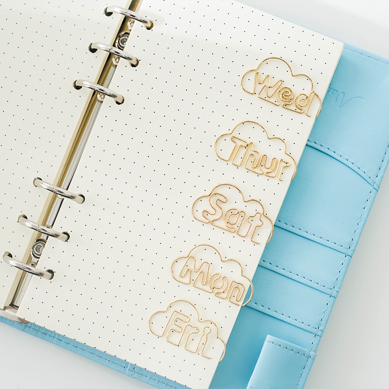 Jual Days of the Week Deco Paper Clip / Klip Penjepit Kertas Lucu Unik ...