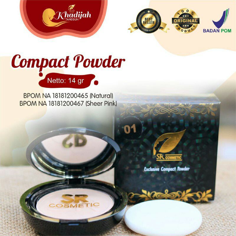 Jual Exclusive Compact Powder SPF 15 SR12 Skincare - Perpaduan Bedak ...