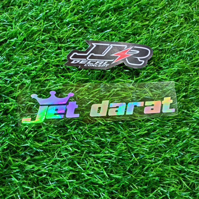 Jual Cutting sticker Hologram Jet darat | Shopee Indonesia