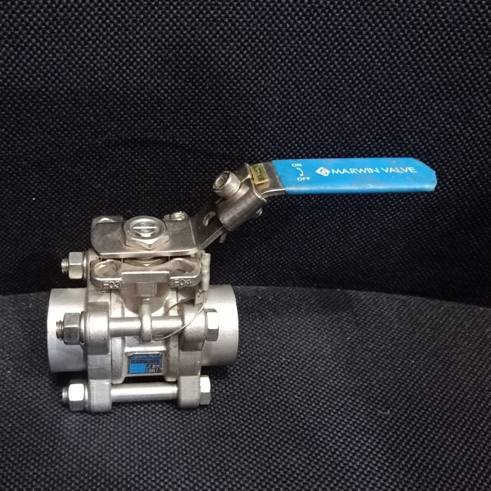 Jual Ball Valve stainless 3/4" inch model las (marwin Valve) | Shopee ...