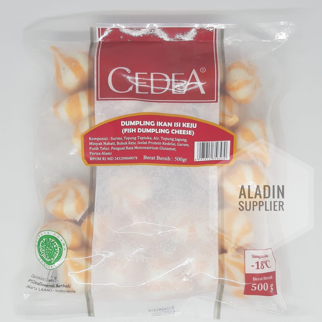 Jual Cedea Fish Dumpling Cheese 500gr | Shopee Indonesia