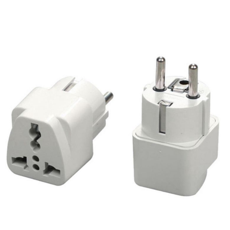 Jual Over steker colokan gepeng 3 kaki ke 2 kaki xiaomi Travel adapter sambungan gepeng ke bulat ...