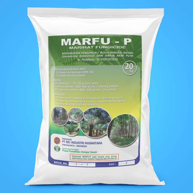 Jual Bio Fungisida Organik tanaman ( Trichoderma ) Marfu - P (20 kg ...