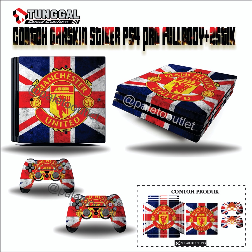 Jual GARSKIN PS4 SLIM PS4 FAT PS4 PRO desain custom | Shopee Indonesia