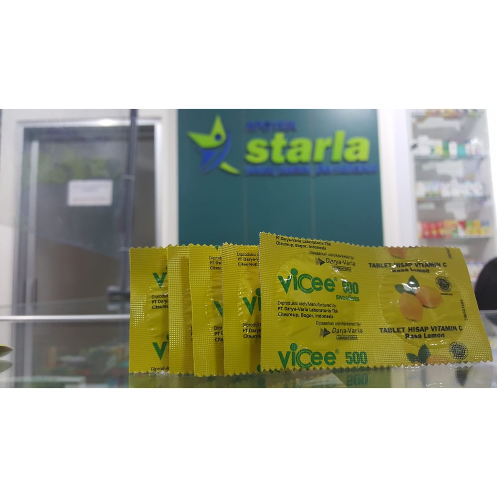 Jual VICEE TABLET RASA LEMON | Shopee Indonesia