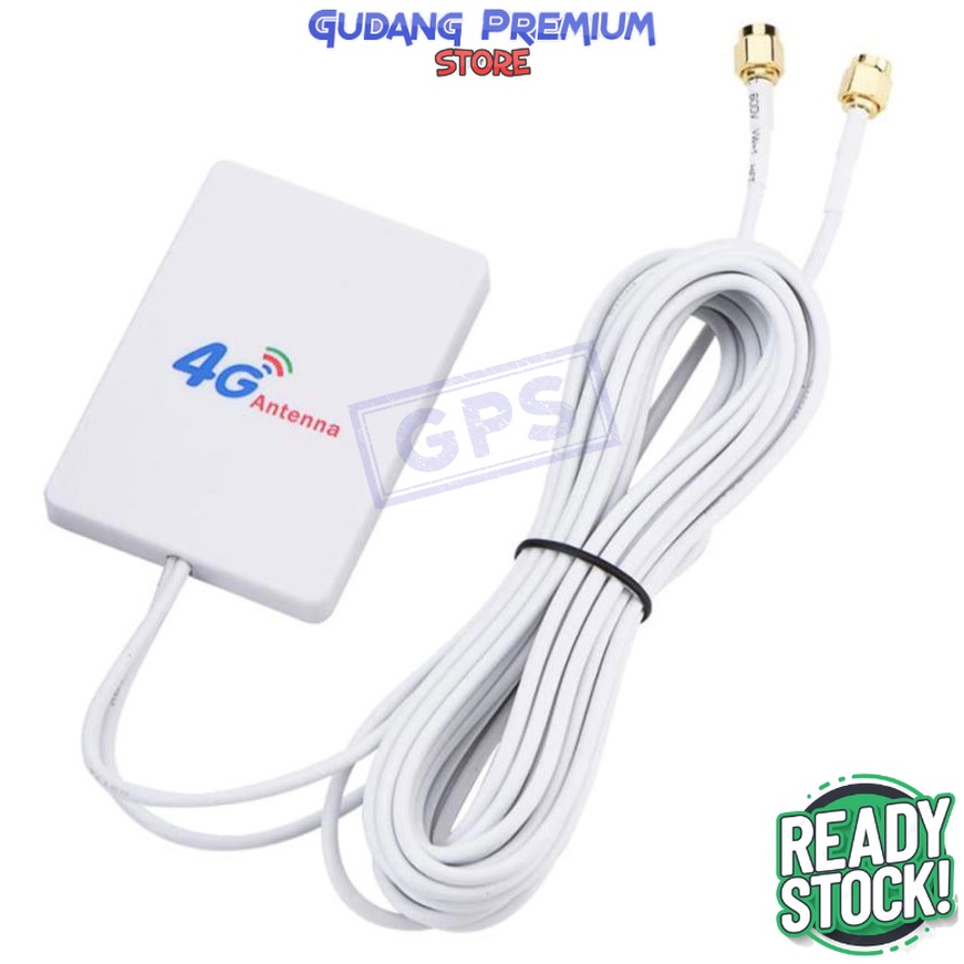 Jual Antena Eksternal Penguat Sinyal 3G 4G LTE 28dBi dengan Kabel 3M | Shopee Indonesia