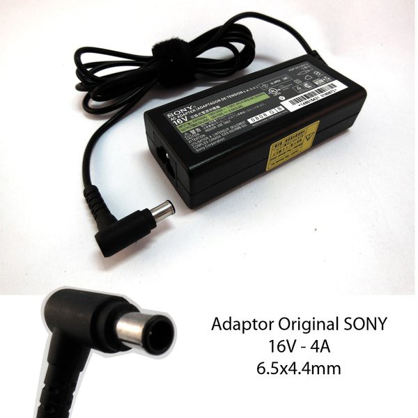Jual Adaptor Original SONY 16V 4A | Shopee Indonesia