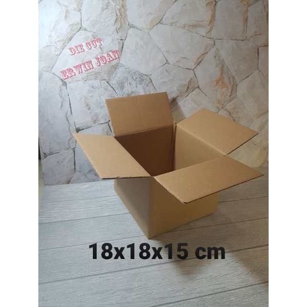 Jual Kardus / Box / uk. 18x18x15 cm / Karton packing polos baru ST ...
