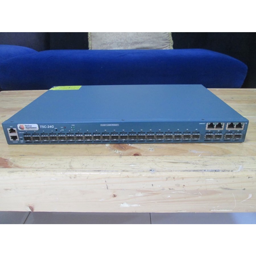 Jual Switch Hub Gigabit 24 Port SFP Telco System T5C-24G Fungsi Normal ...