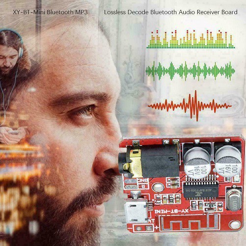 Jual Mini MP3 Bluetooth 4.1 Decoder Board Audio Stereo Receiver ...