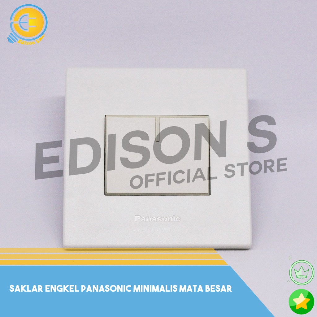 Jual Panasonic Saklar engkel Tunggal Kotak Putih | Shopee Indonesia