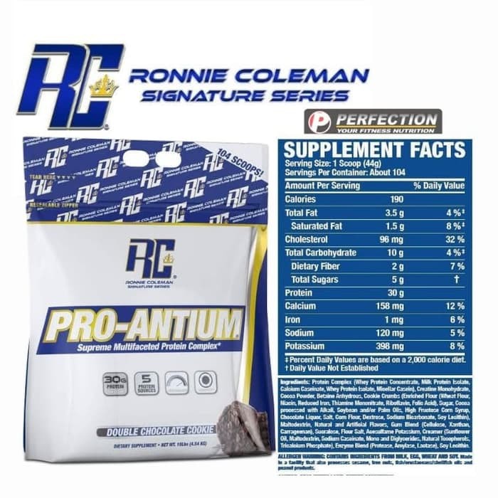 Jual RC PRO ANTIUM 10lb Whey Protein Ronnie cole PROANTIUM 10lbs 10 lb ...