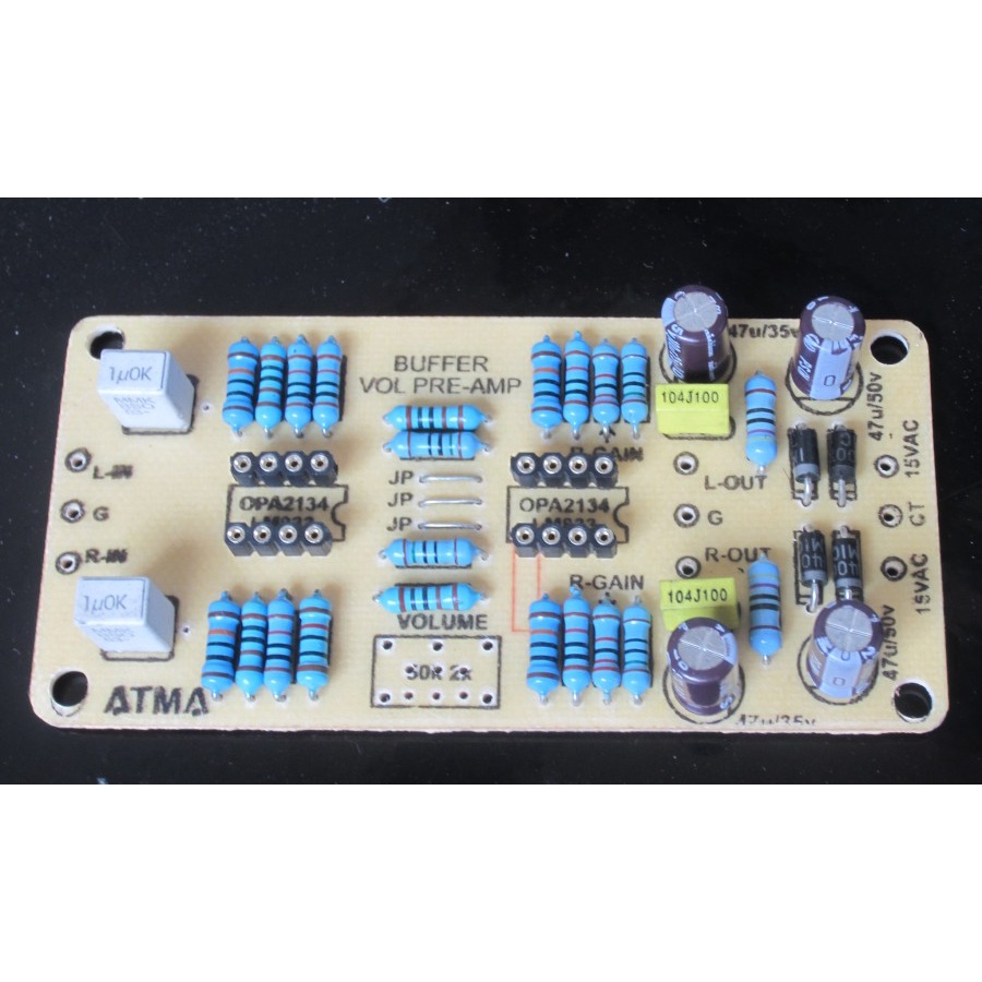 Jual 3in1 Pre-amp Buffer Volume Control utk DAC, Gainclone Ampli Class ...