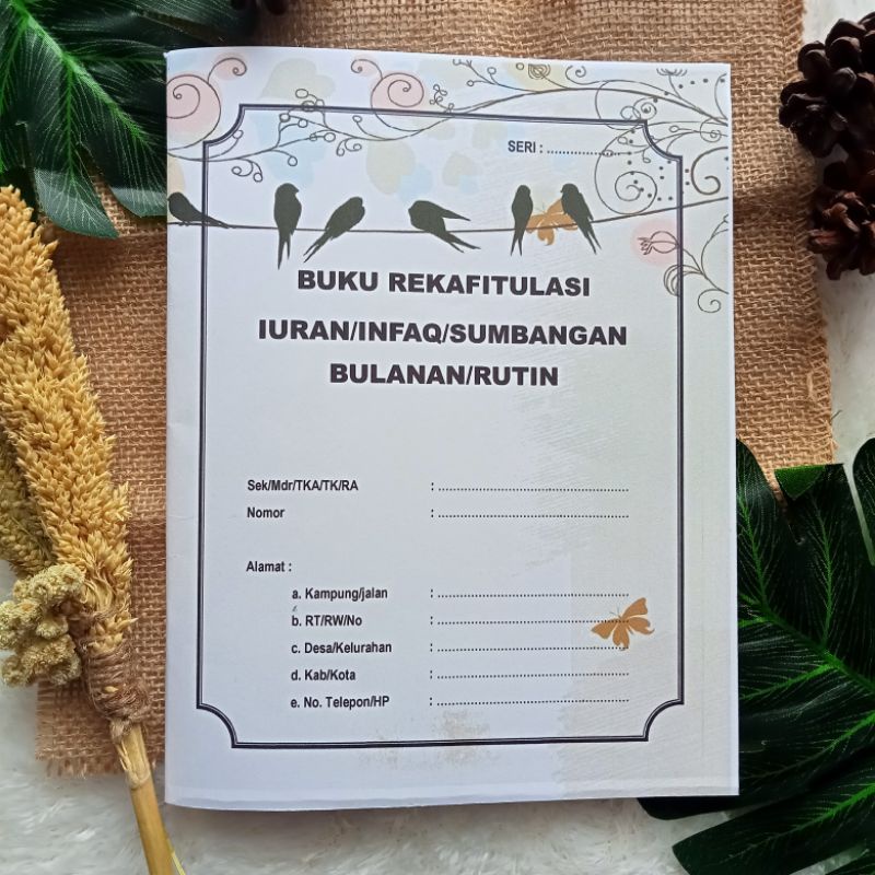 Jual BUKU REKAPITULASI IURAN/INFAQ/SUMBANGAN DLL | Shopee Indonesia