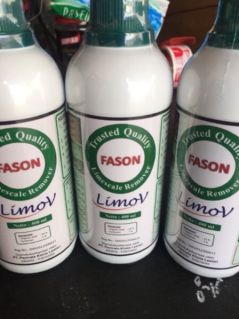 Jual FASON LIMOV Cairan Pembersih kerak semen , bekas cat dan kaca ...