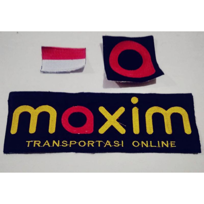 Jual logo bordir maxim, grab, shope, gopatner, gojek INDRIVE Emblem ...