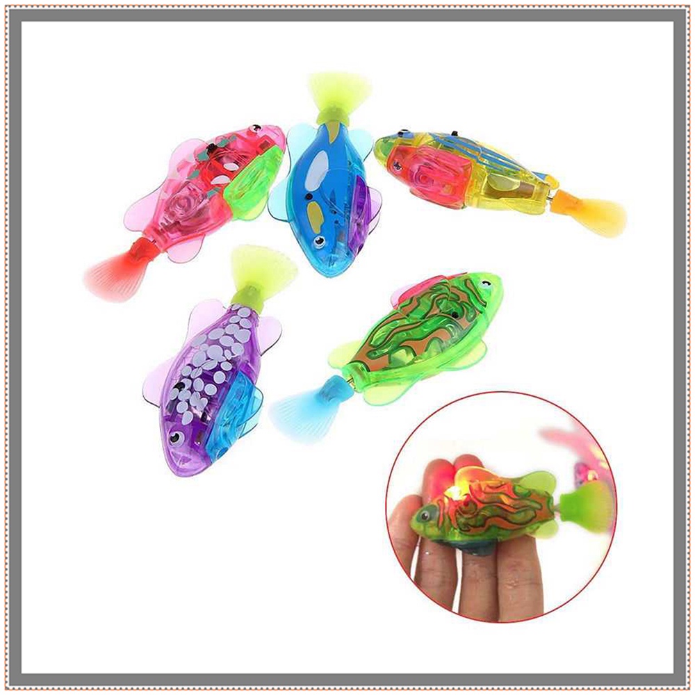 Jual Mainan Ikan Elektrik Fish Tank 1 PCS - Multi Warna - OMTHL9MC ...