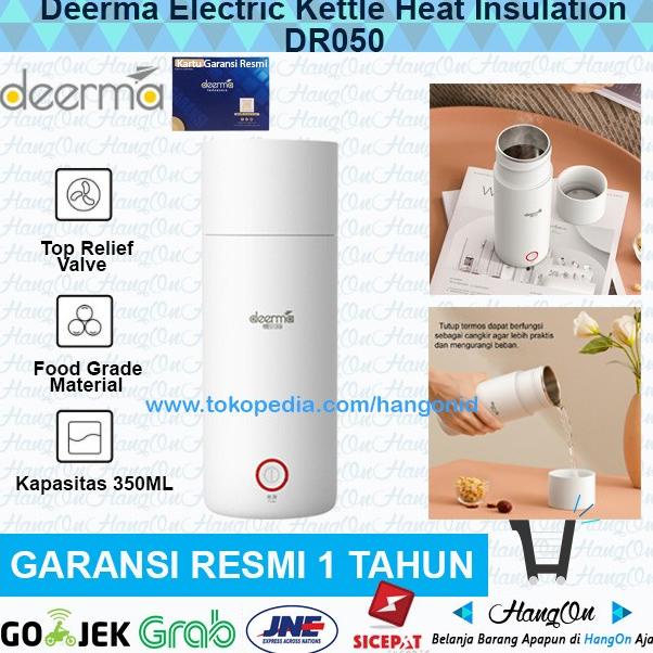 Jual Deerma Dr050 Thermos Bottle Heating Kettle Teko Listrik Portable 350Ml | Shopee Indonesia