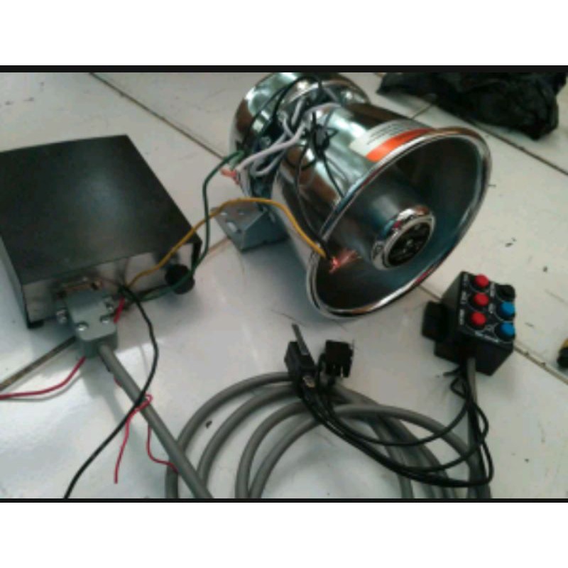 Jual Modul landun sirene patwal power 100watt plus toa 300watt bisa ...