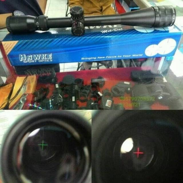 Jual Telescope Teleskop Senapan Hawke 4-16x40 AO IR | Shopee Indonesia