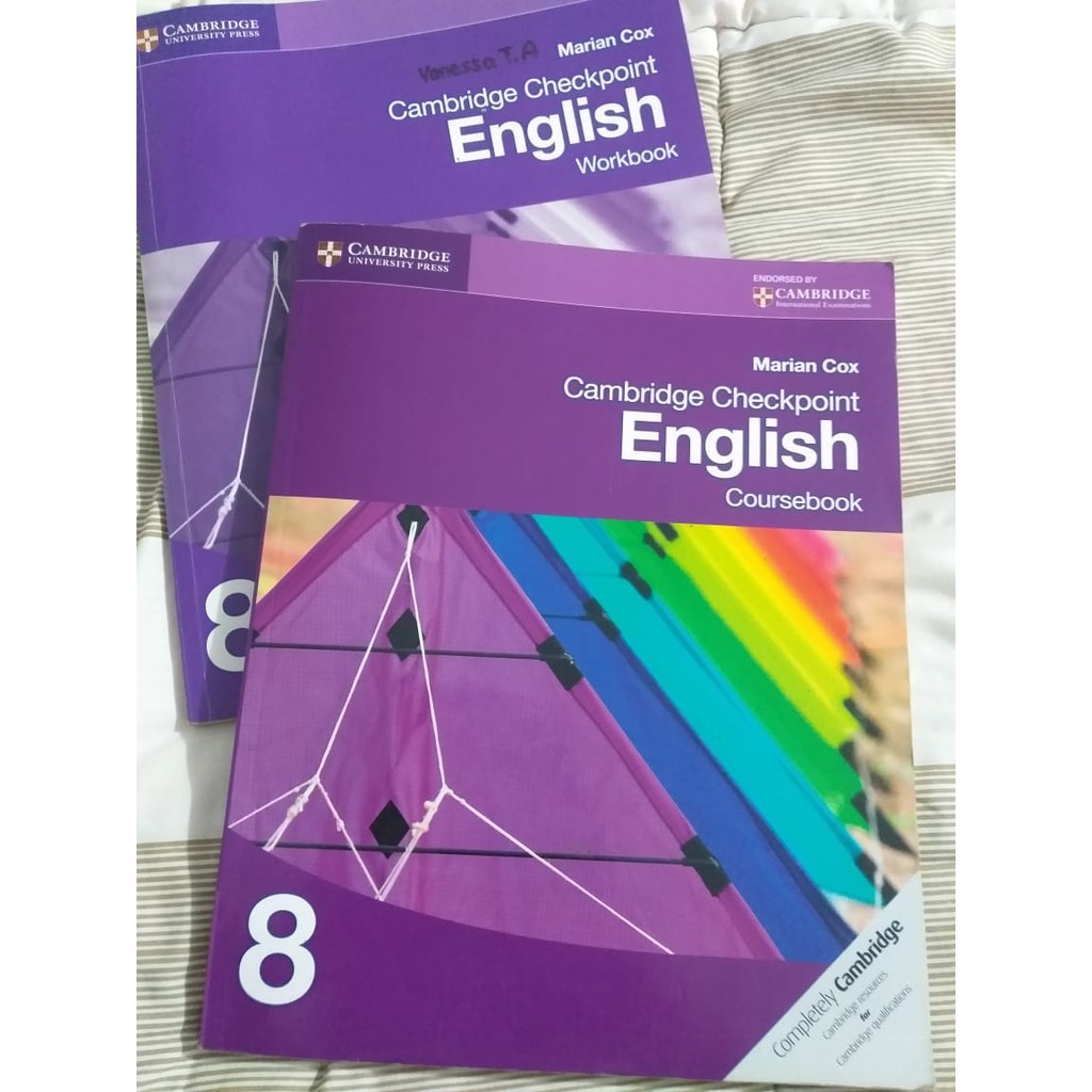 Jual Cambridge Checkpoint English Coursebook & Workbook 8 | Shopee ...