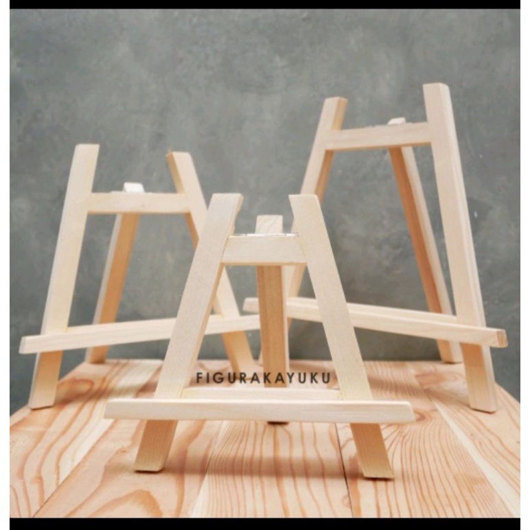 Jual stand kayu uk 20x15cm | Shopee Indonesia