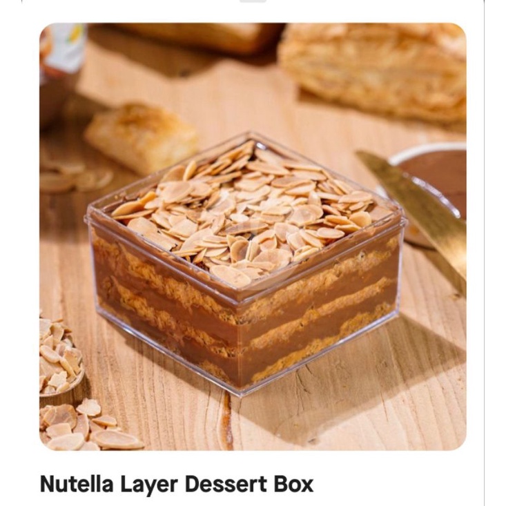 Jual Nutella Layer Dessert Box | Shopee Indonesia