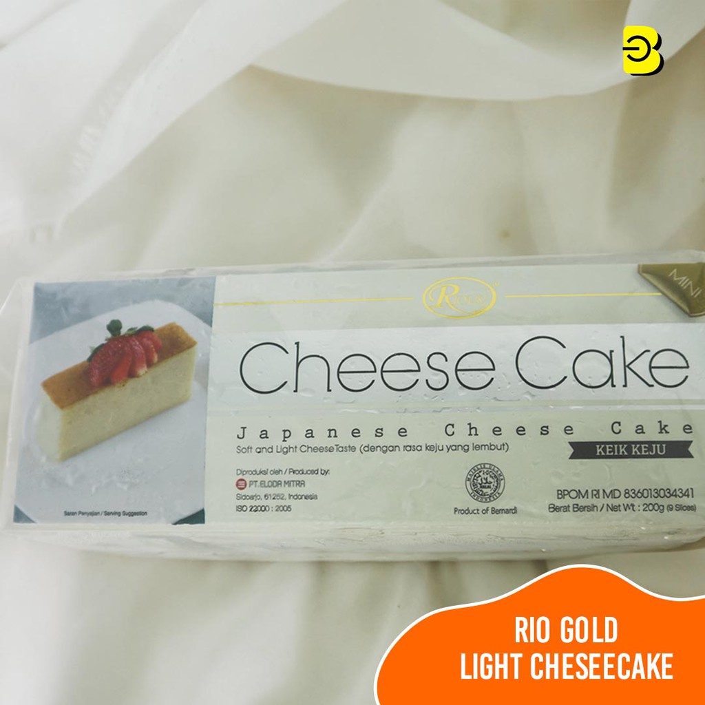 Jual RIO GOLD CAKE LIGHT CHEESECAKE MINI JAKARTA | RIOUS GOLD CAKE ...