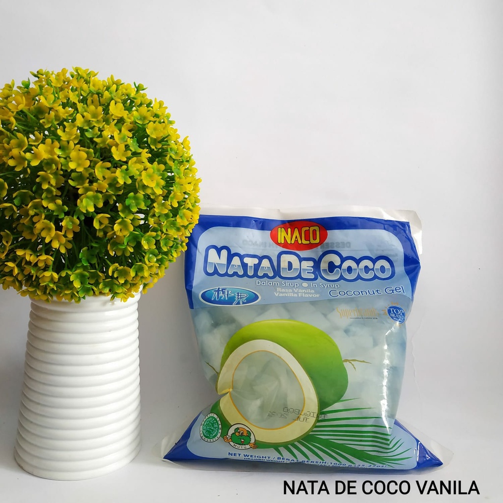 Jual INACO NATA DE COCO 1 KG (COCONUT GEL) - Inaco Nata De Coco/Nata De ...