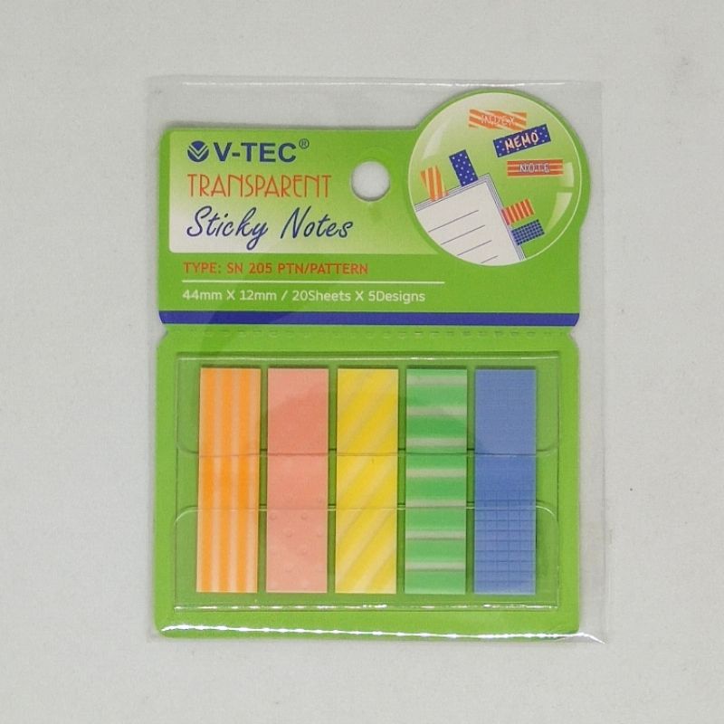 Jual Sticky Note SIMPEL BERMOTIF Stick Notes Memo Tempel V-TEC ...