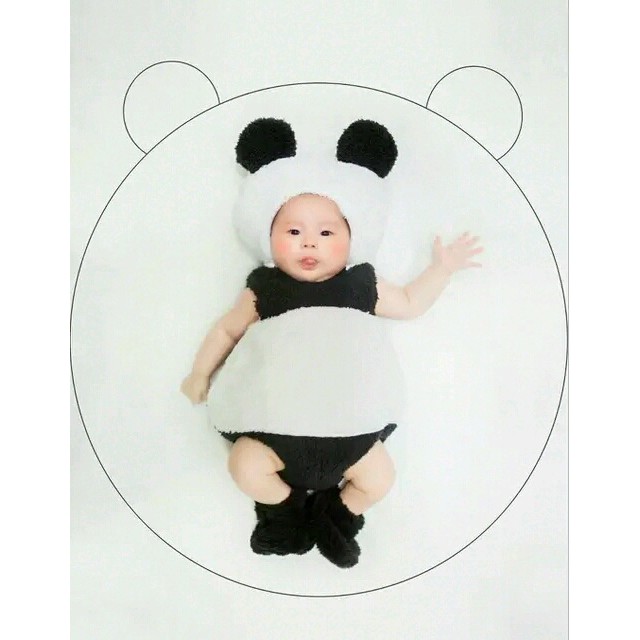 Jual Puffy Panda - Kostum foto / Baby costumes | Shopee Indonesia