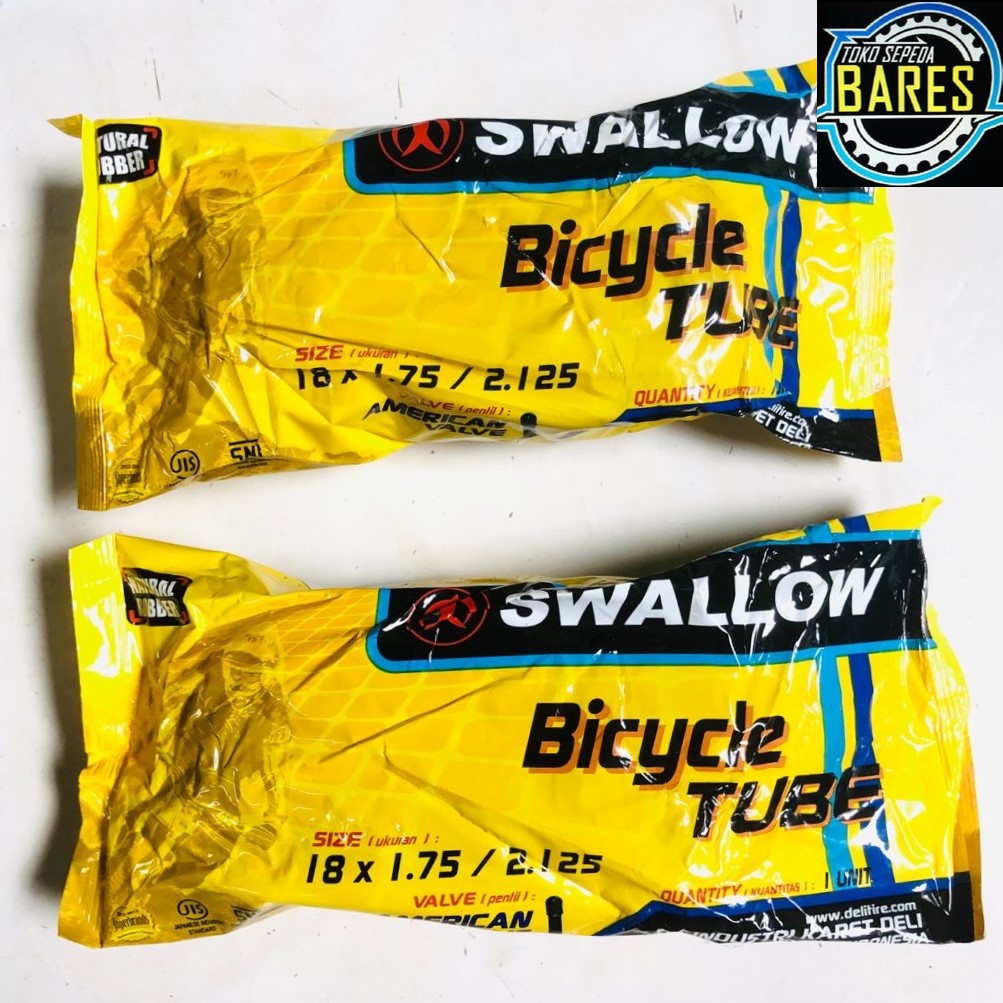 Jual Ban Dalam Sepeda Swallow 12 / 16 / 18 / 20 / 24 / 26 x 1.75 - 2.125 / 2.125 - 2.30 / 1 3/8 ...