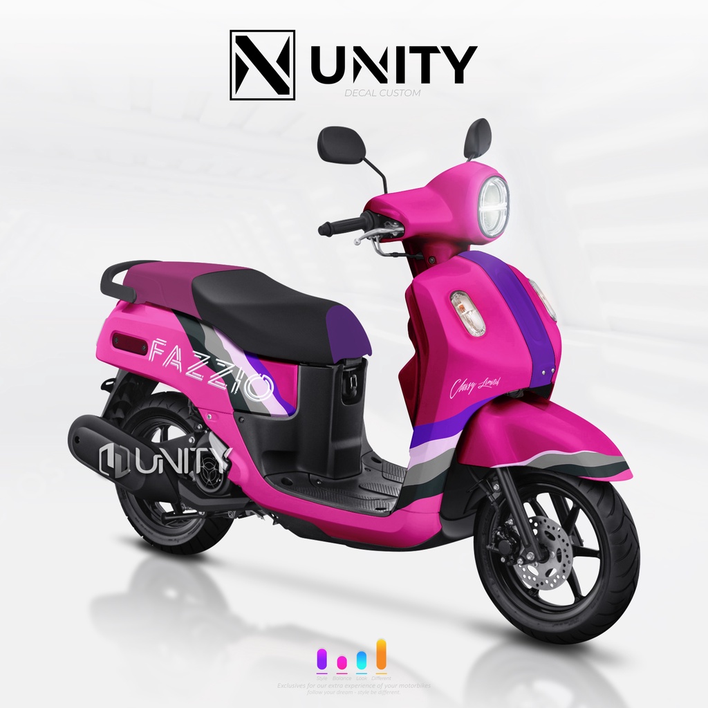 Jual Decal FAZZIO Stiker Fullbody YAMAHA FAZZIO 2022-2023-2024 Limiteds ...