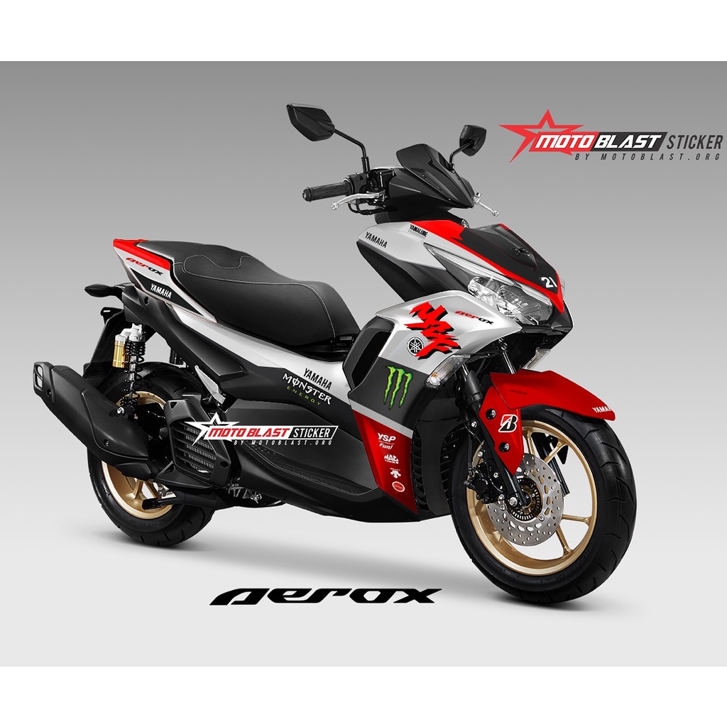 Jual Decal Sticker Motor Motoblast - AEROX 155 Livery 20th Anniversary ...