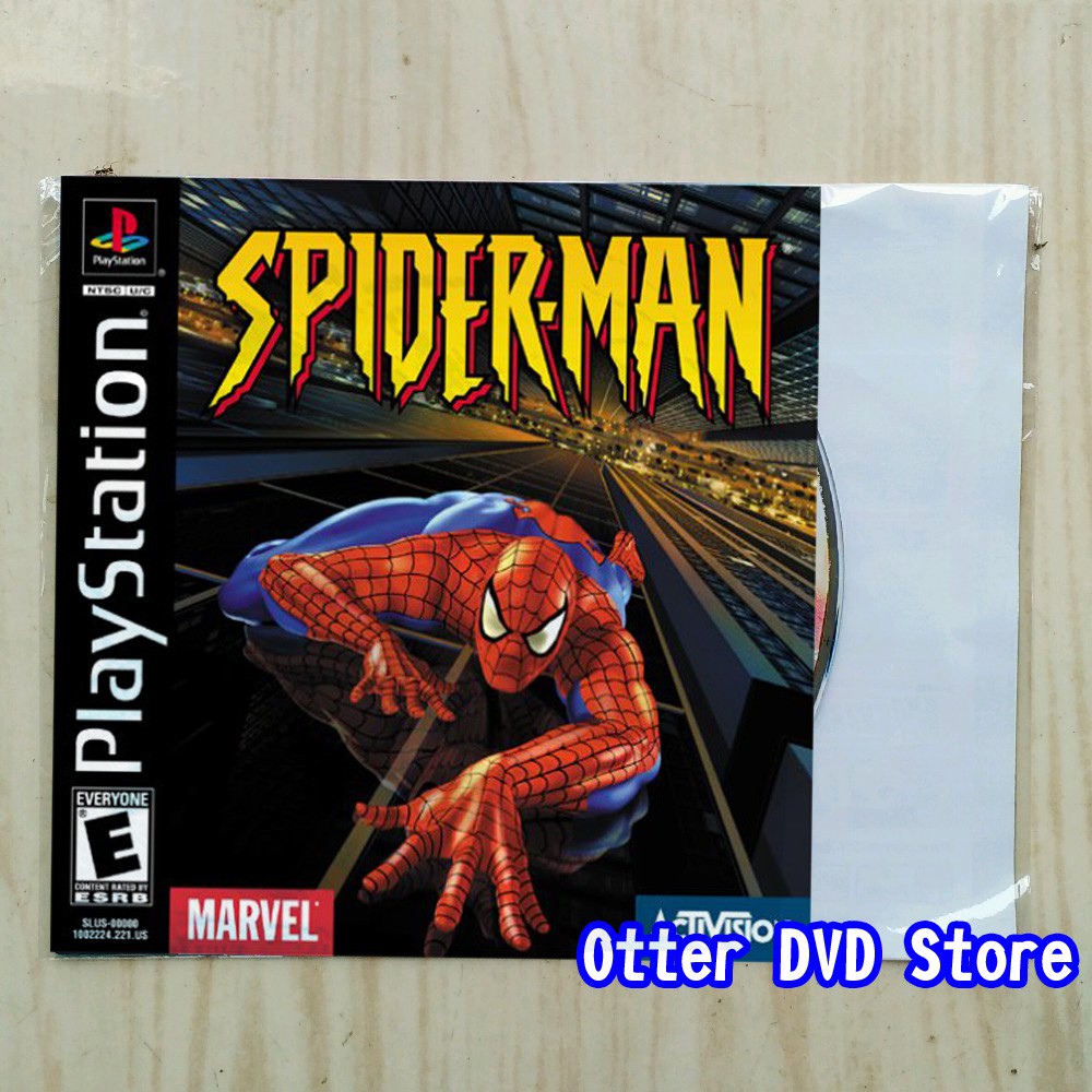 Jual Kaset CD Game Ps1 Ps 1 Spiderman 1 Spider-Man 1 Spider Man 1 ...