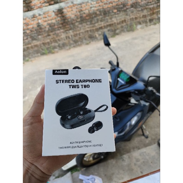 Jual Aolon t80 tws earphone headset bluetooth true wireless | Shopee Indonesia