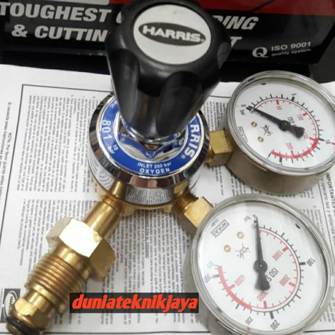 Jual Regulator Oksigen tipe 801-10 bar Merek HARRIS USA Dijamin Original | Shopee Indonesia